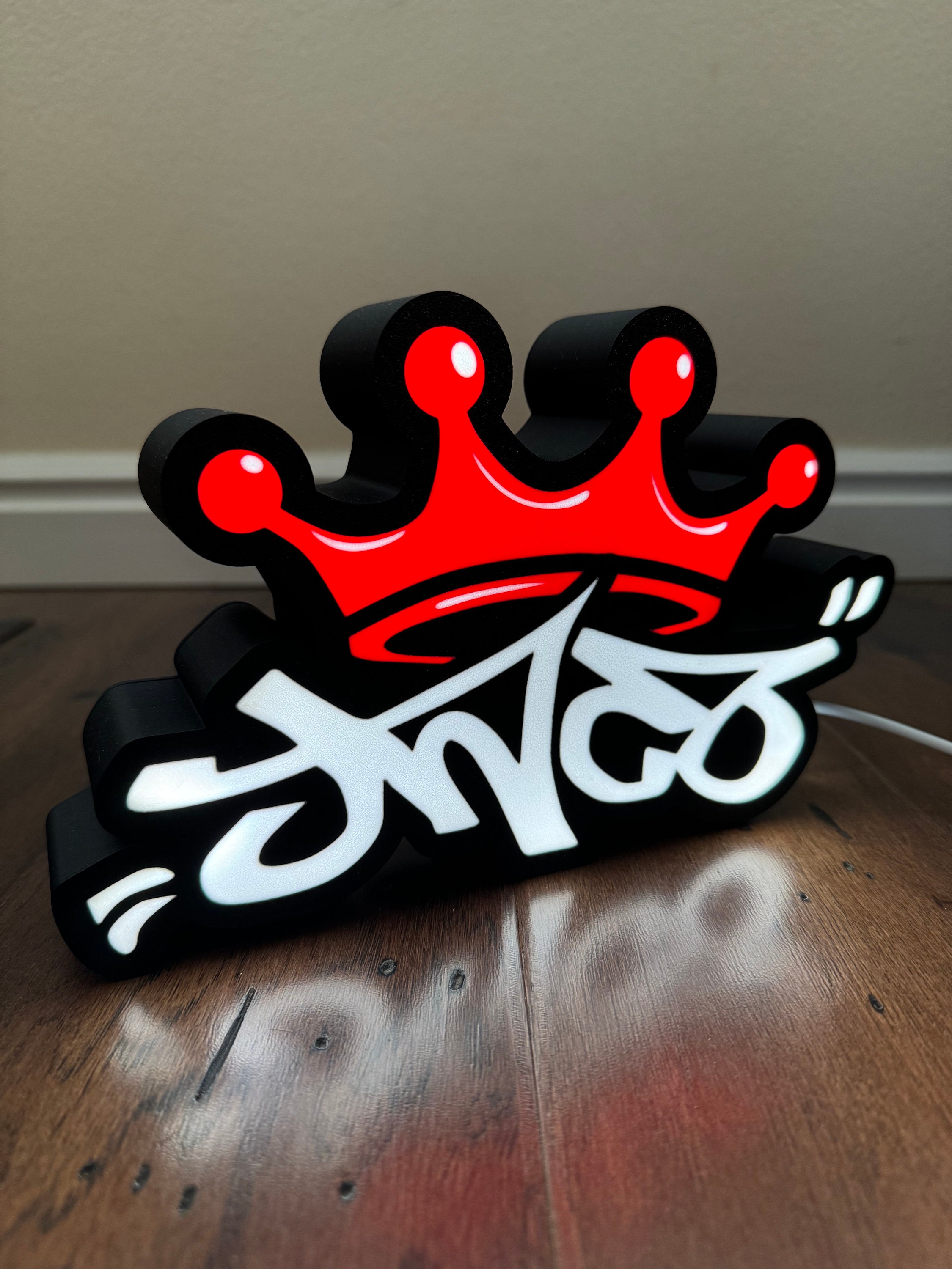 JNCO Jeans Company Crown Logo Lightbox - Etsy