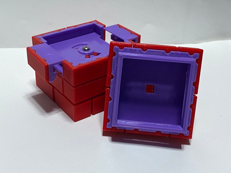 Brick Block Puzzle Box - Etsy