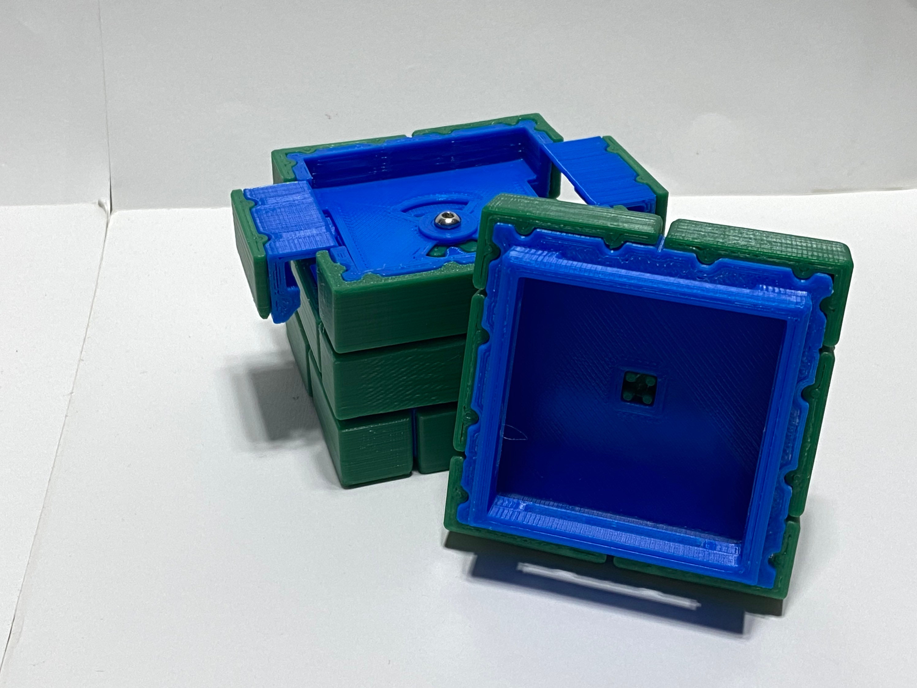 Brick Block Puzzle Box - Etsy