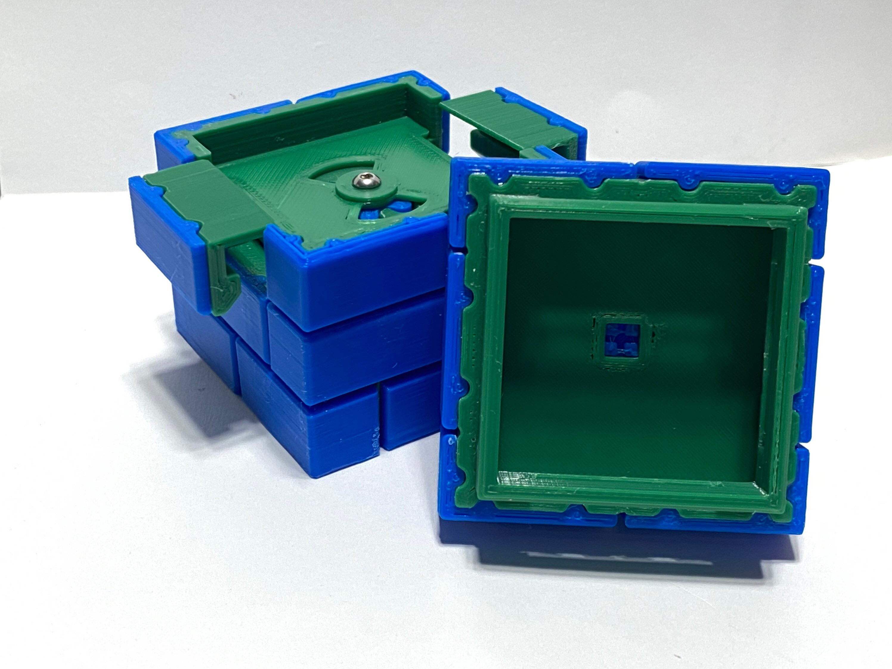 Brick Block Puzzle Box - Etsy