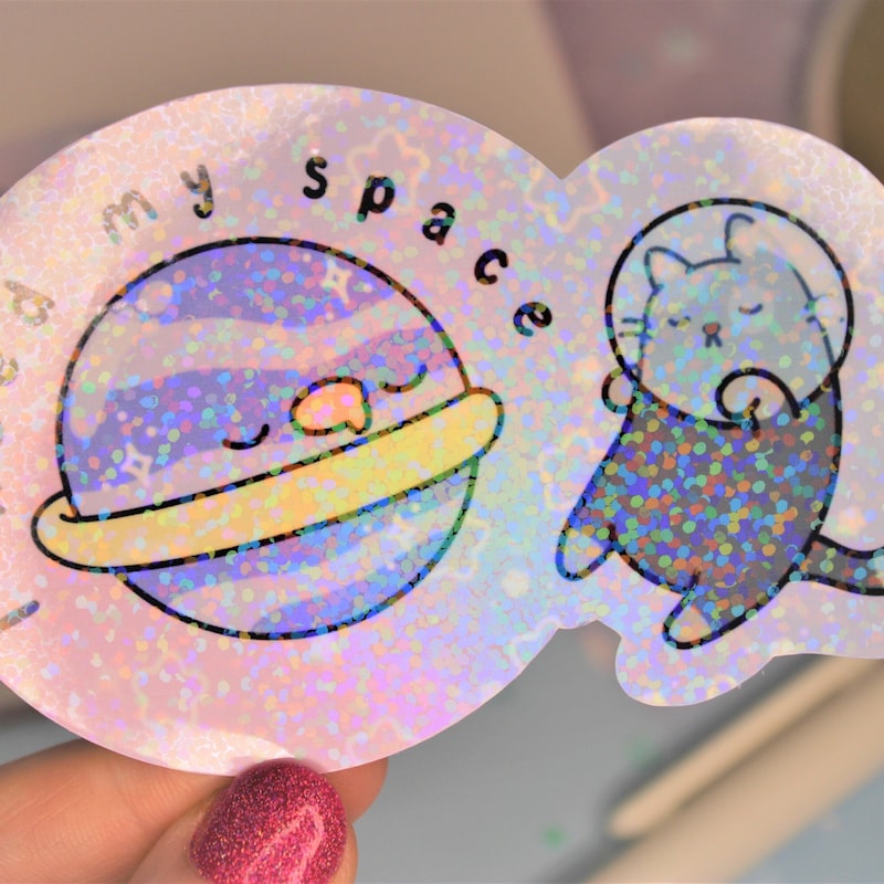 Space Cat Sticker Book - Etsy UK