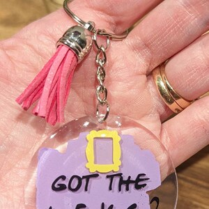 Got the Keys Friends Tv Show Inspired Keychain - Etsy