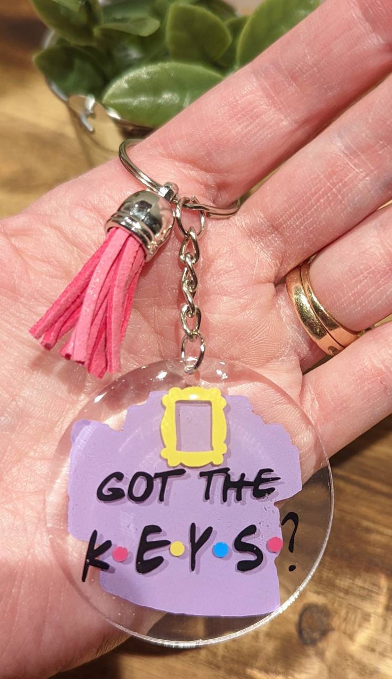 Got the Keys Friends Tv Show Inspired Keychain - Etsy