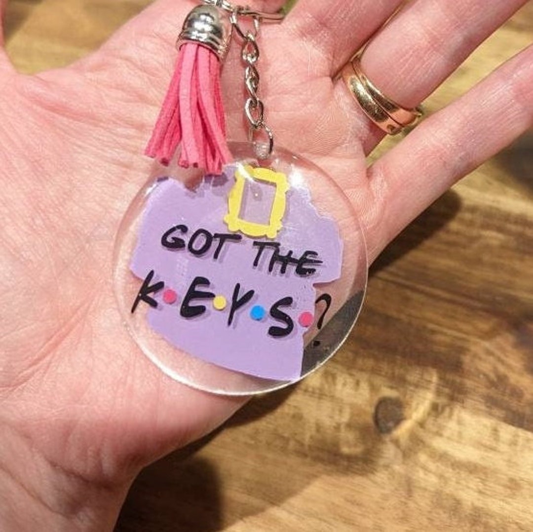 Got the Keys Friends Tv Show Inspired Keychain - Etsy