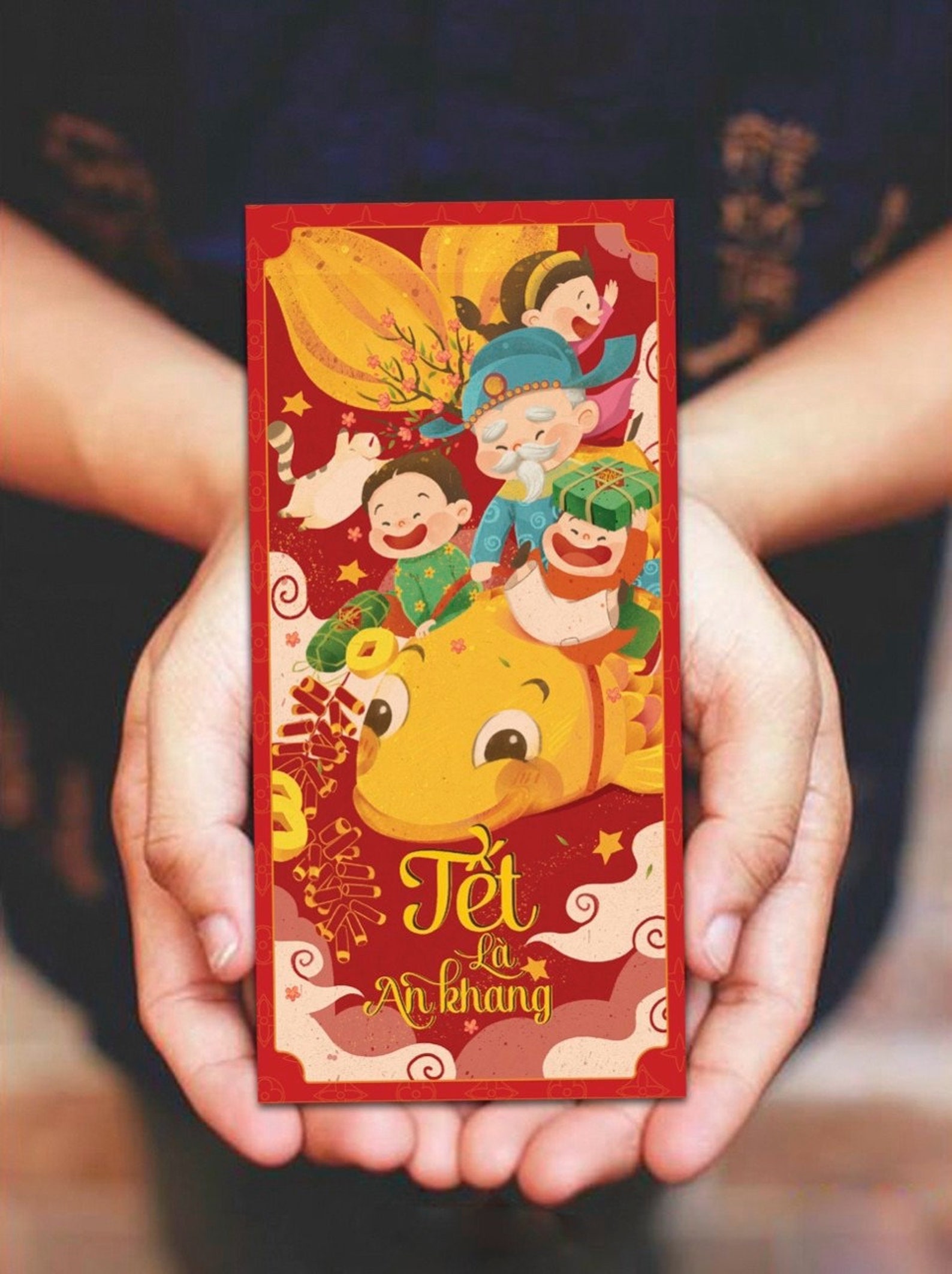 Bao Lì Xì - TẾT LÀ Lucky Envelope | Tet Lucky Money Envelope - Etsy