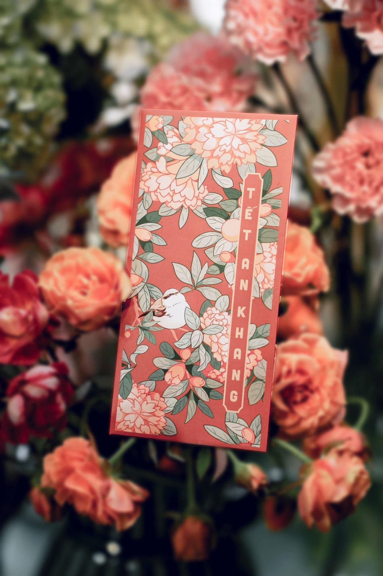 Bao Lì Xì - FLORAL Lucky Envelope | Tet Lucky Money Envelope - Etsy