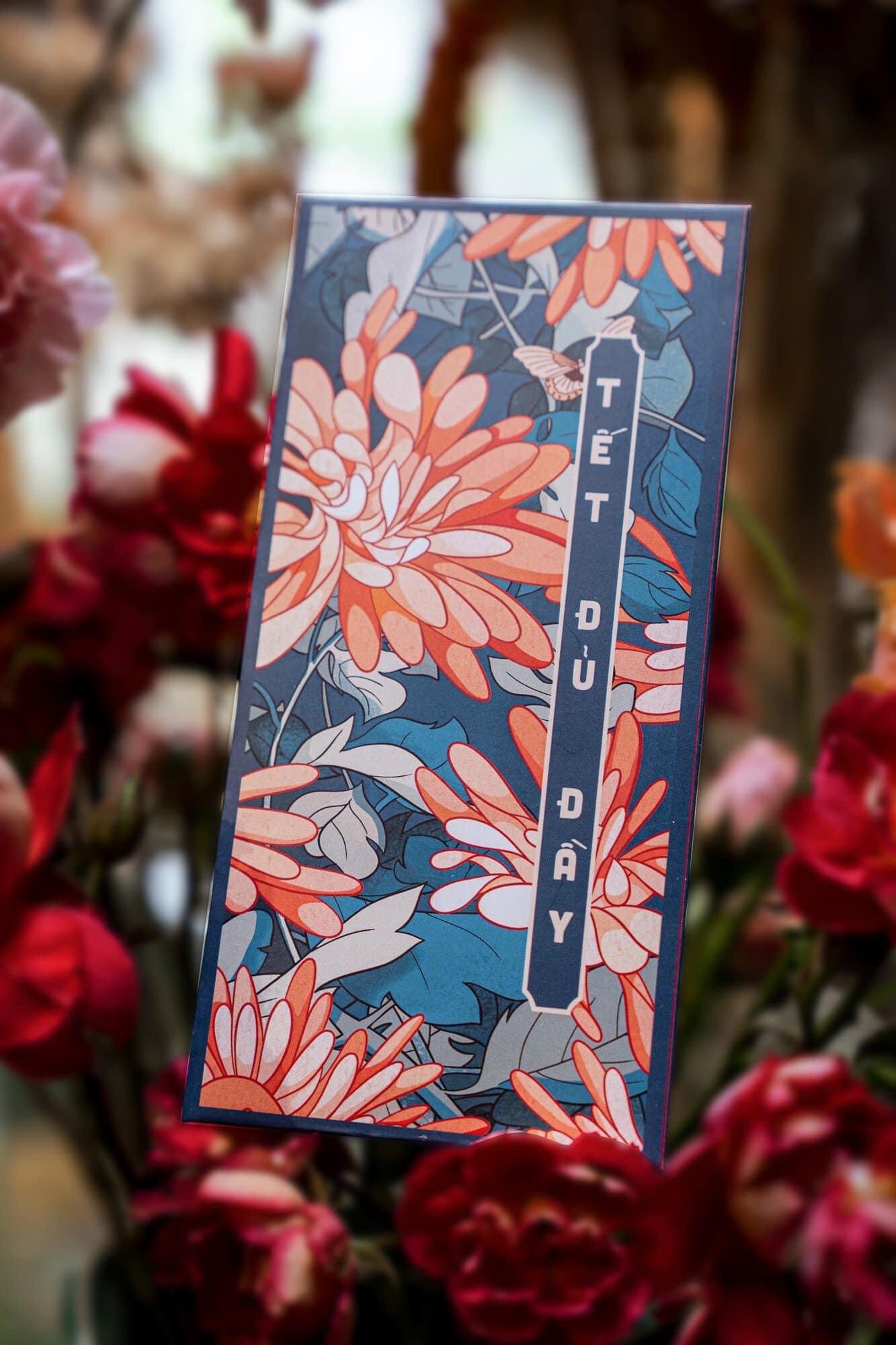 Bao Lì Xì - FLORAL Lucky Envelope | Tet Lucky Money Envelope - Etsy