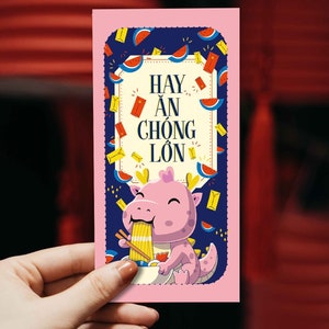 Bao Lì Xì - COLOR OF ART Lucky Envelope | Tet Lucky Money Envelope - Etsy