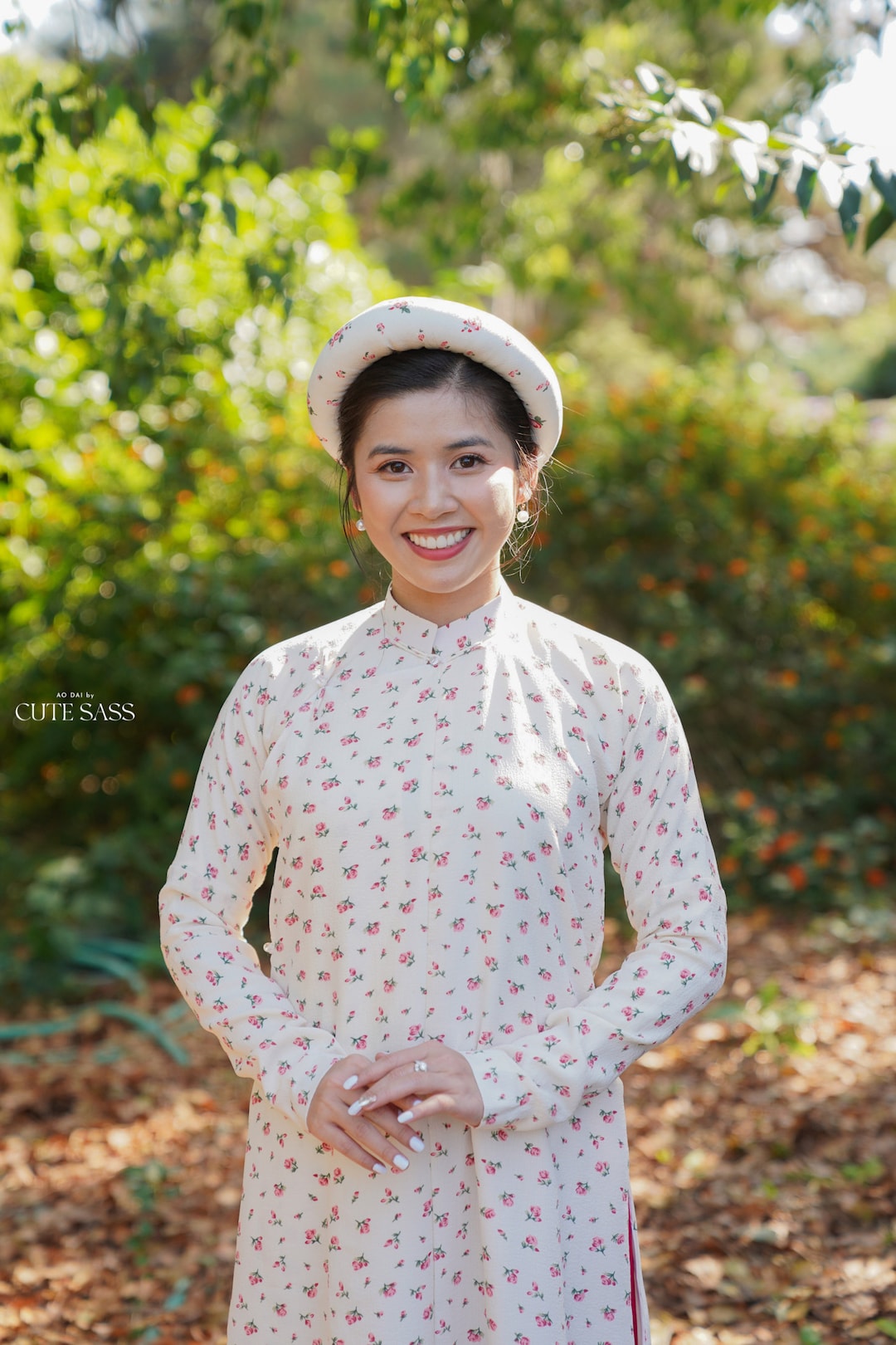 Áo Ngũ Thân Tay Chẽn Set - Red Roses | Ao Ngu Than Tay Chen | Ao Dai ...