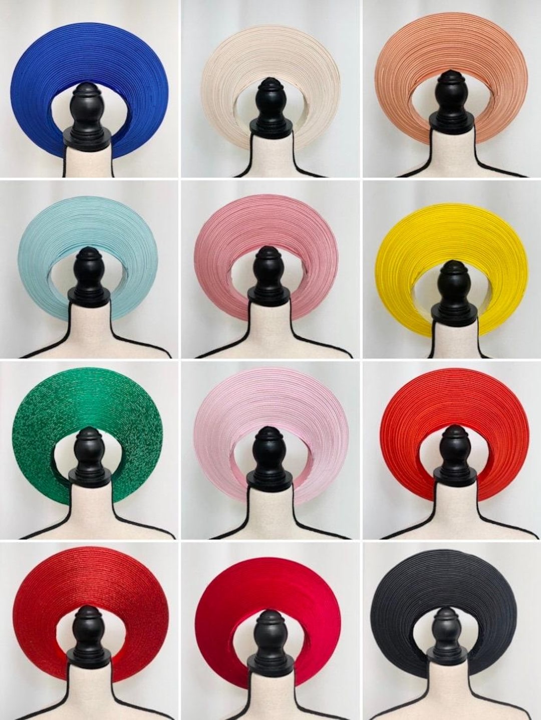 Khan Vanh - Round Head Piece (13 Colors) - Etsy