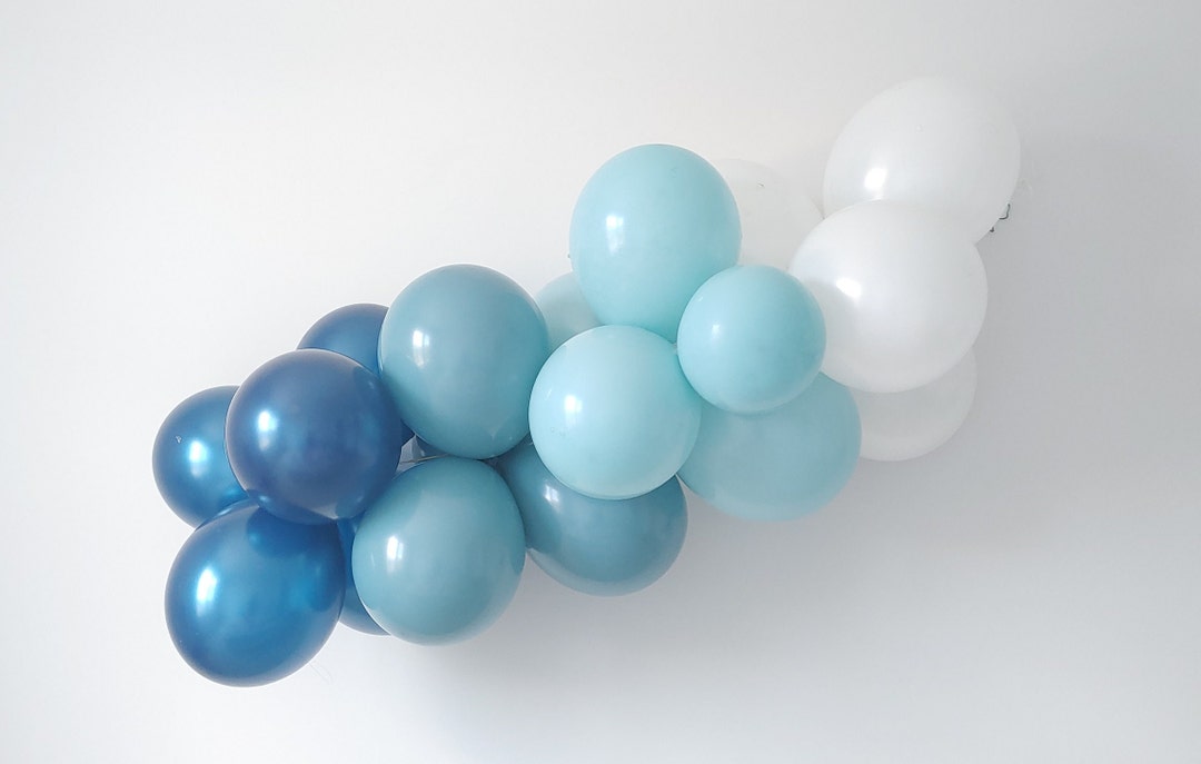 Beautiful Blue Color Balloon Garland Kit | Perfect for Birthdays, Baby ...