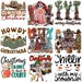 Western Christmas Digital Download Bundle - Etsy