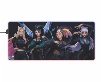 Kda League of Legends Mousepad - Etsy