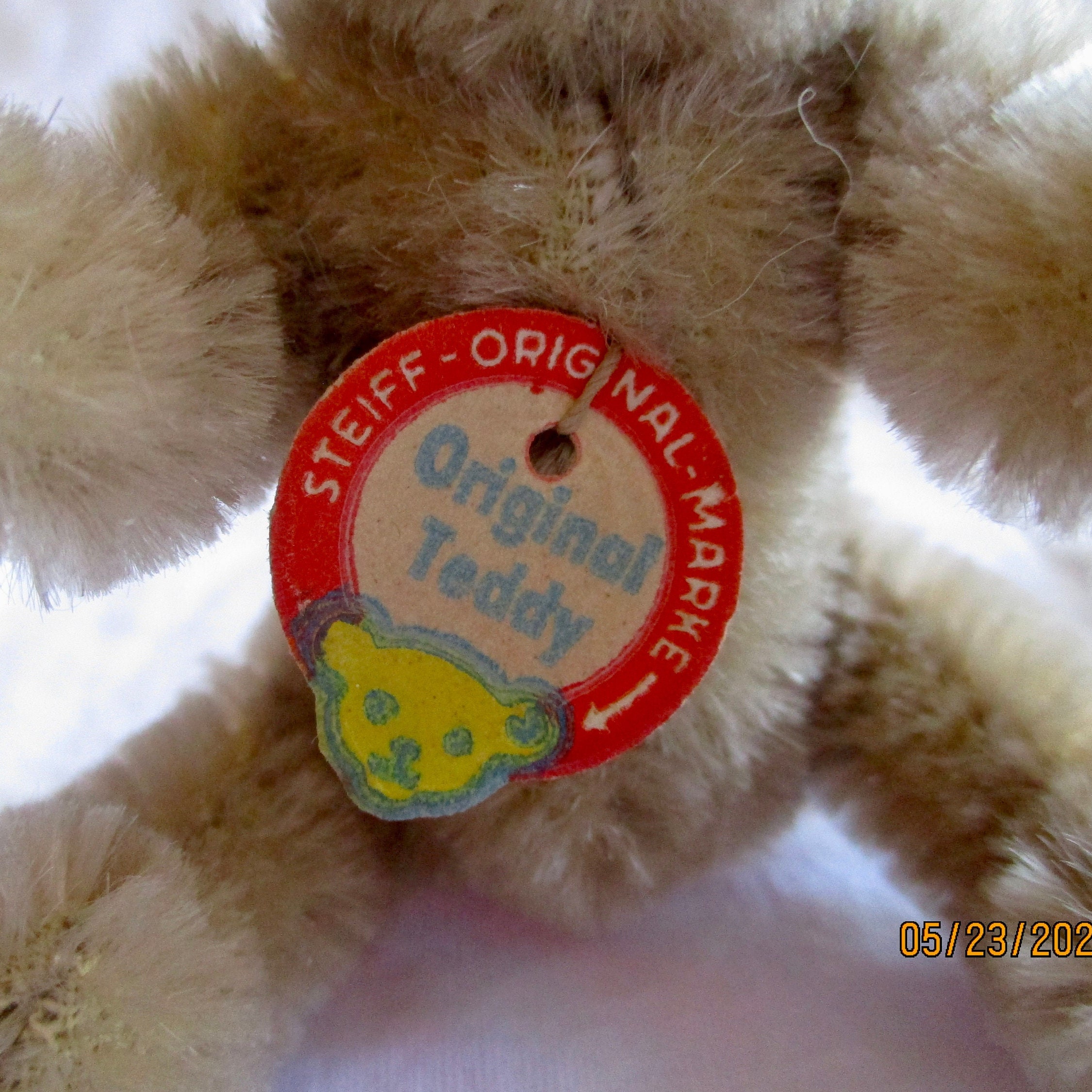 Steiff Original Teddy, Vintage Steiff Made in Germany, Tiny Original ...