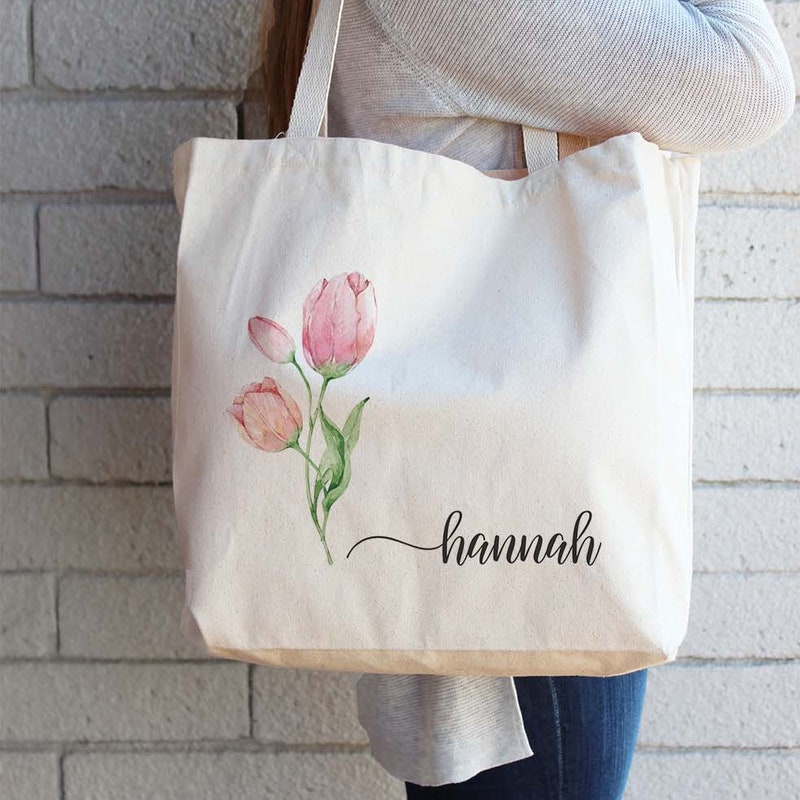 Tulip Quilted Tote Bag - Etsy