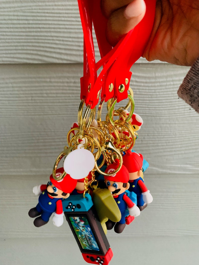 Super Mario Keychain - Etsy