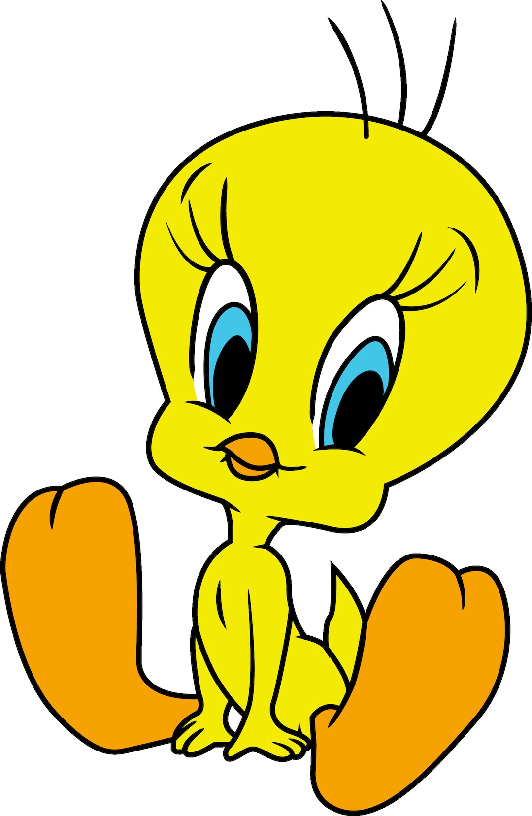 Baby Tweet Bird From Looney Tunes SVG PNG DXF Digital Files - Etsy ...