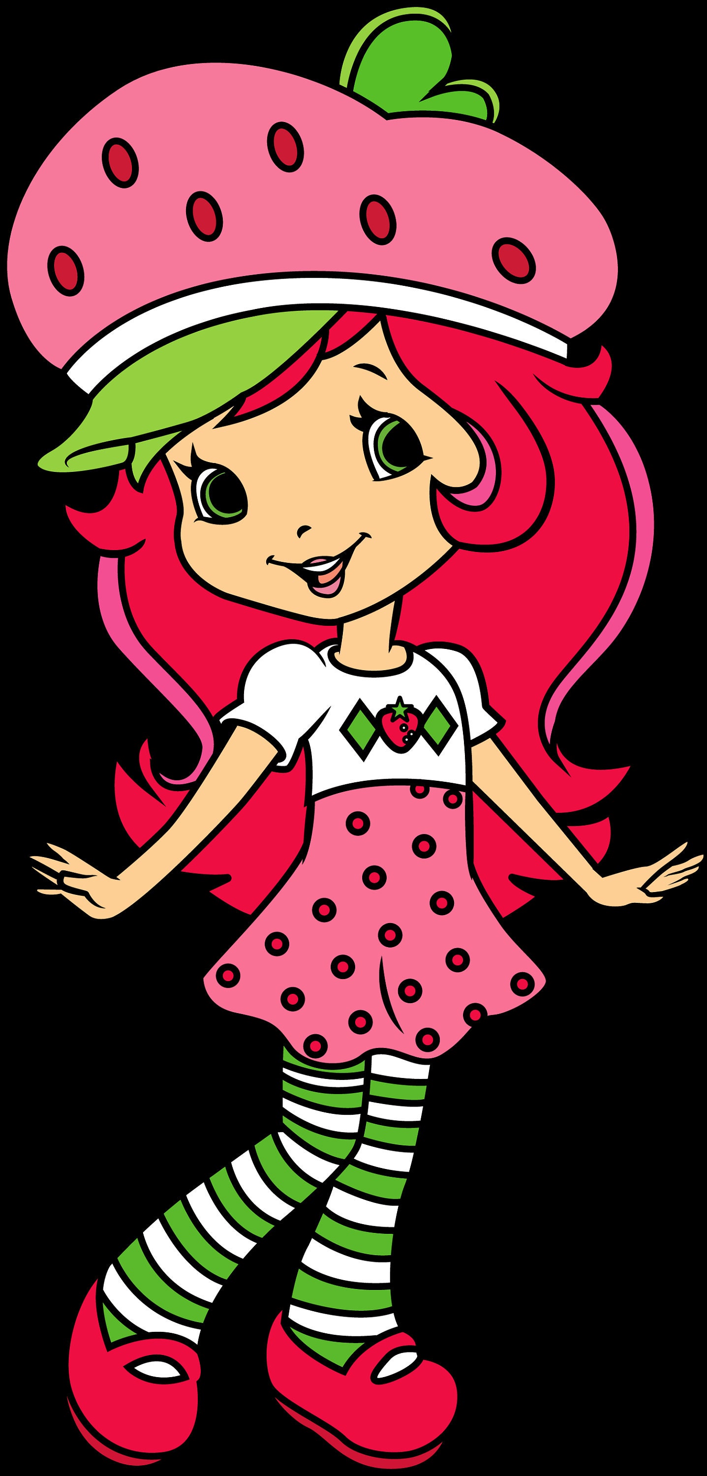 Strawberry Shortcake SVG PNG EPS Digital Files for Cricut | Etsy