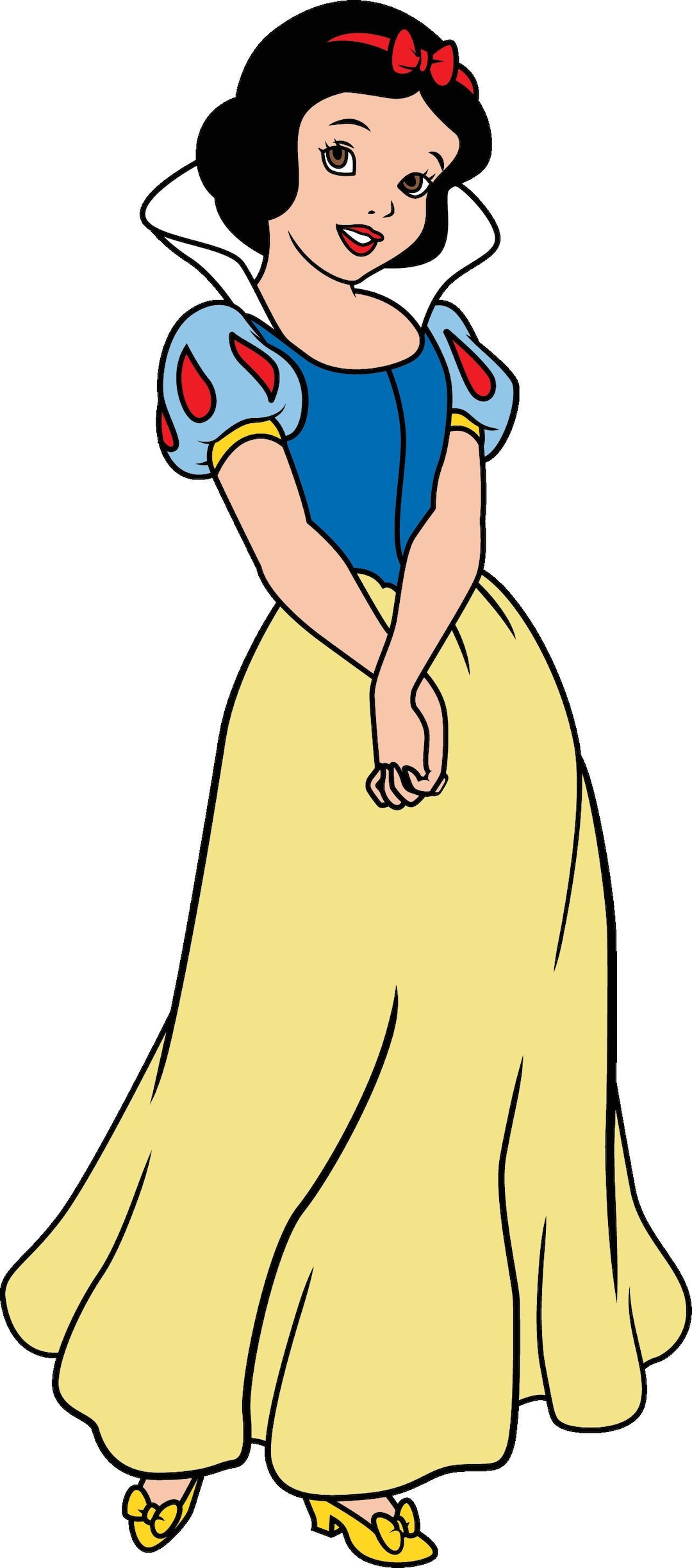 Snow White SVG PNG EPS Digital Files for Cricut, Illustrator - Etsy