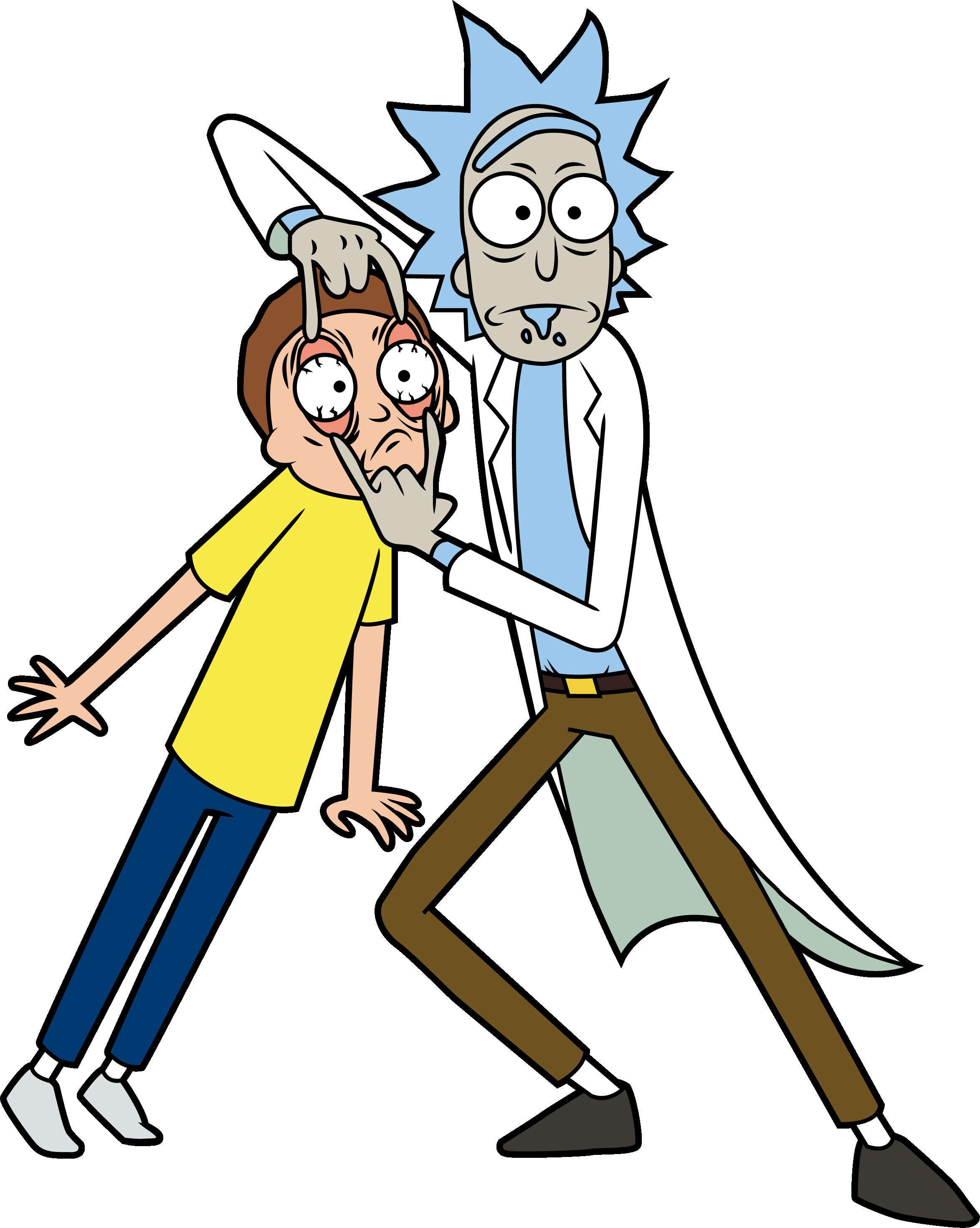 Rick and Morty SVG PNG EPS Digital Files for Cricut, Illustrator - Etsy