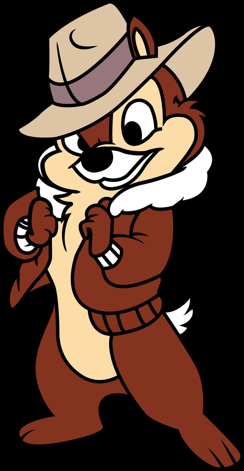 Chip and Dale SVG PNG EPS Digital Files for Cricut, Illustrator - Etsy