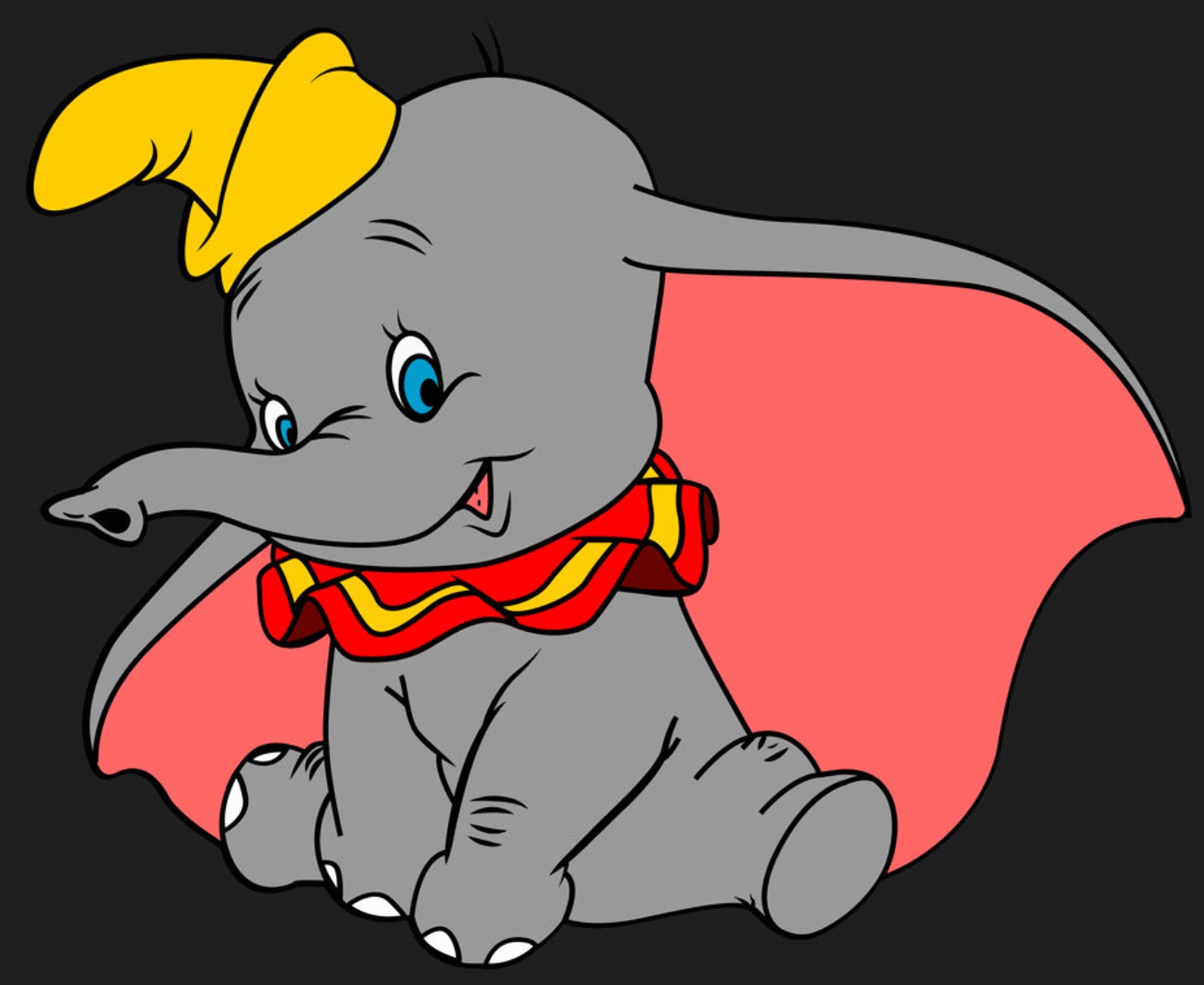 Dumbo SVG PNG EPS Digital Files for Cricut, Illustrator - Etsy