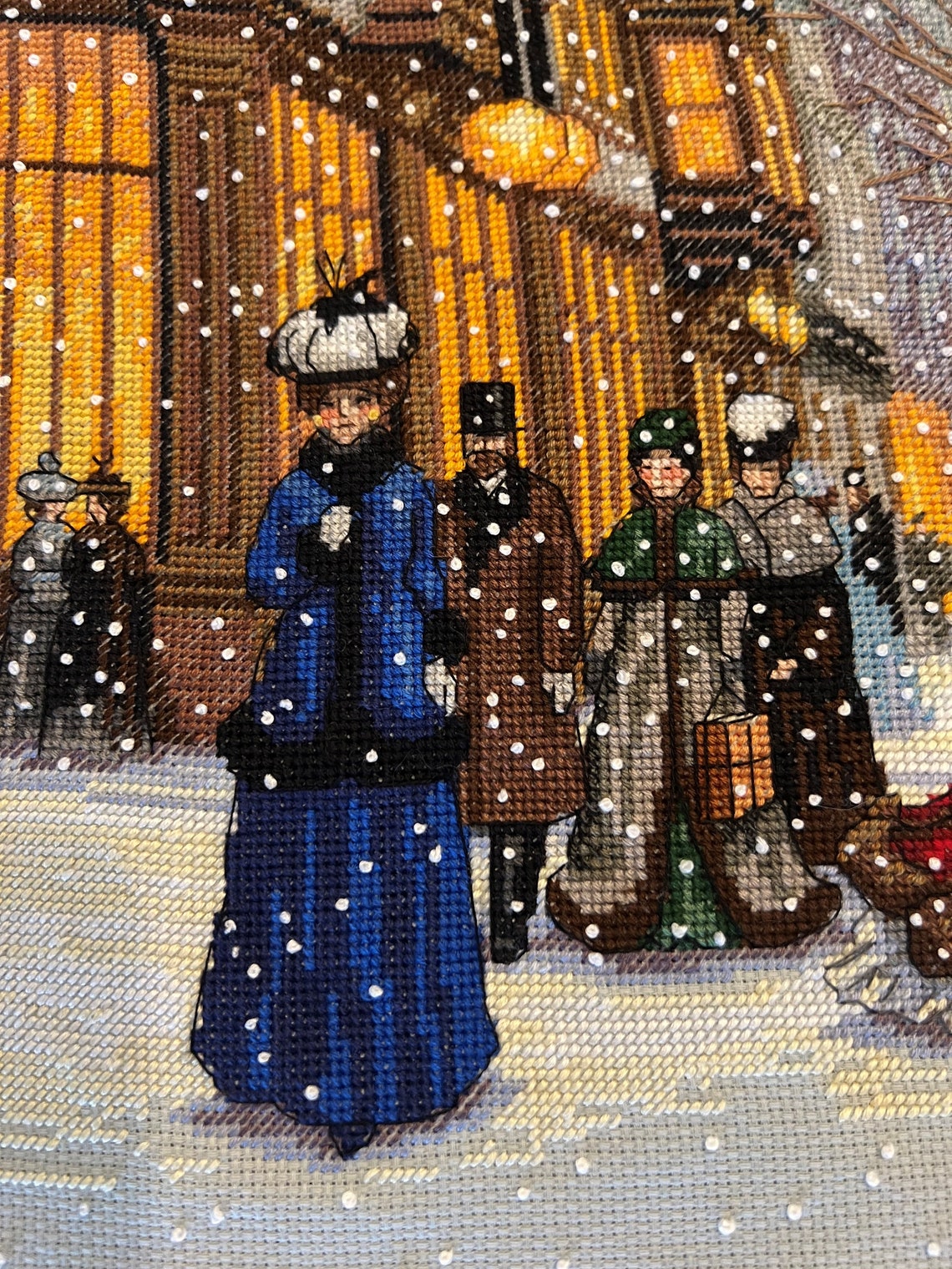 Alan Maley's Gracious Era- Finished Cross-stitch - Etsy