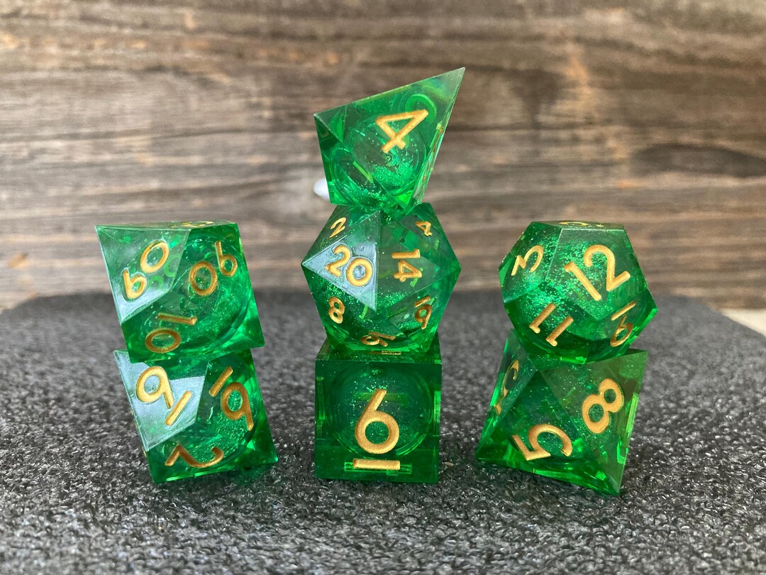 Nuclear Fallout Dnd Dice Set for Playing Dungeons and Dragons - Etsy