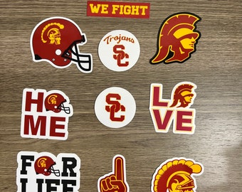 Usc Sticker - Etsy
