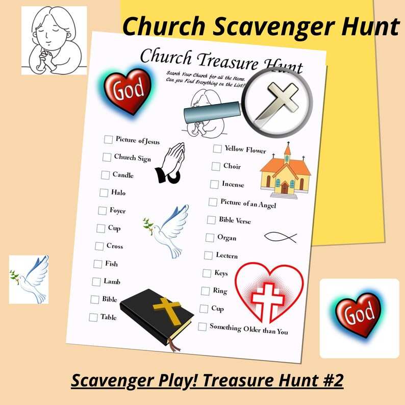 Church Treasure Hunt For Kids Church Scavenger Hunt Game Etsy church-treasure-hunt-for-kids-church-scavenger-hunt-game-etsy