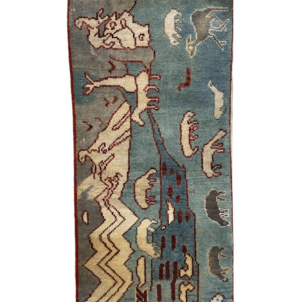 Pictorial Rug - Etsy