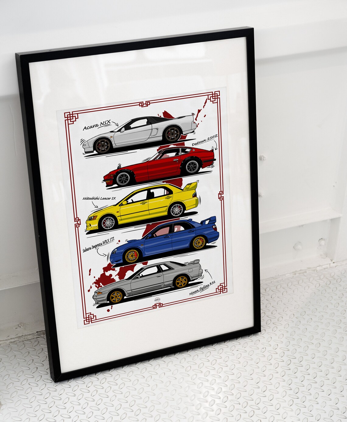 Nissan Skyline R32 Poster, Datsun 250z Poster, Subaru Impreza Poster ...
