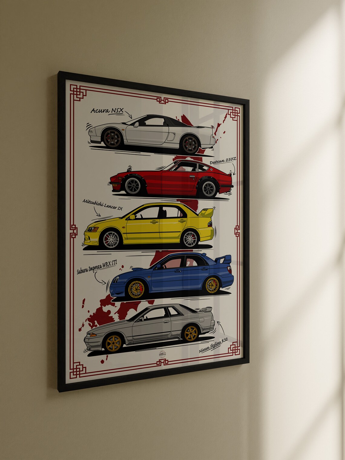 Nissan Skyline R32 Poster, Datsun 250z Poster, Subaru Impreza Poster ...