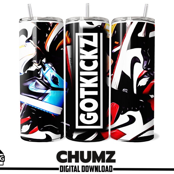 Nike Shoe Tumbler Sublimation Designs - Etsy