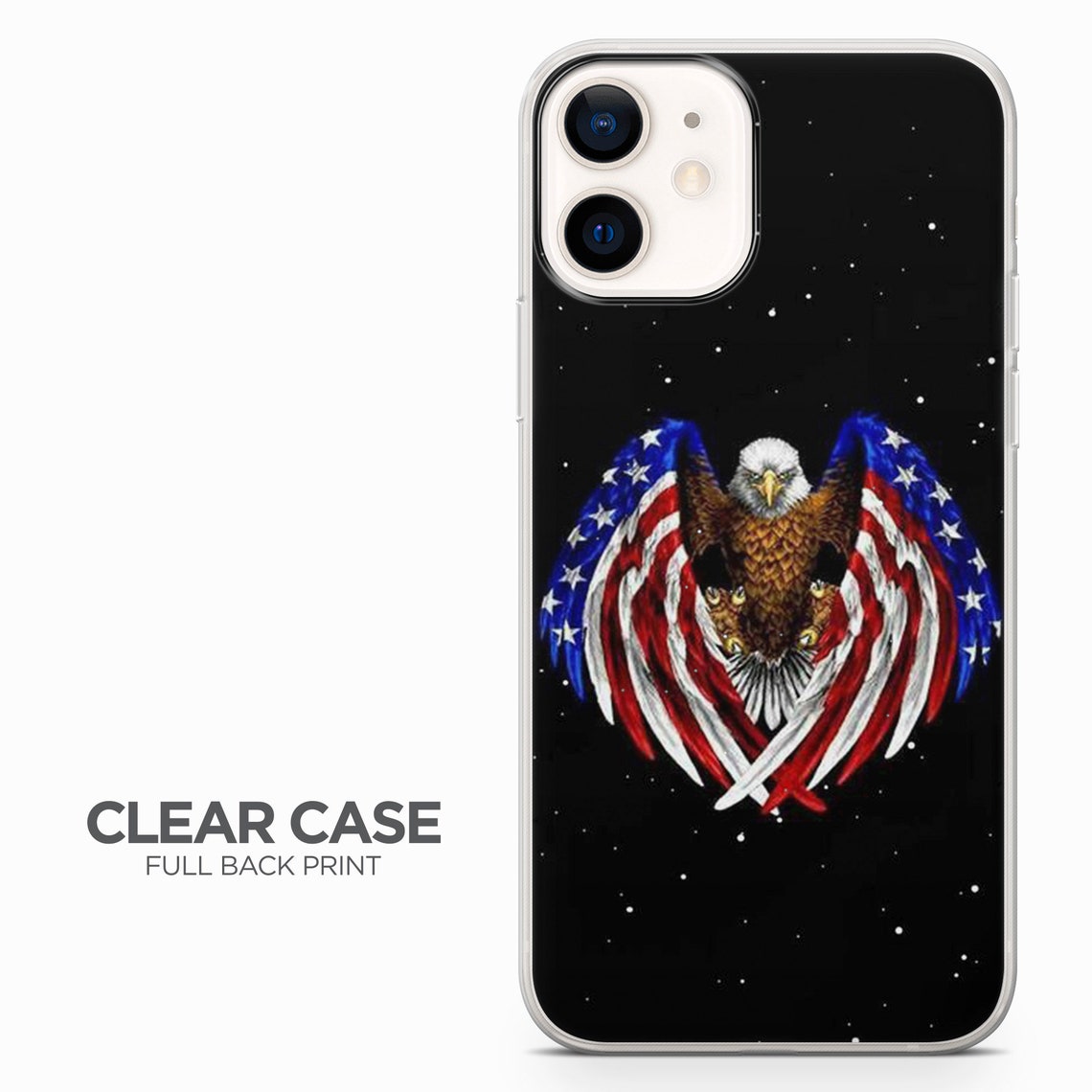 American Flag Phone Case Star Flag Art Cover for Iphone 14 - Etsy