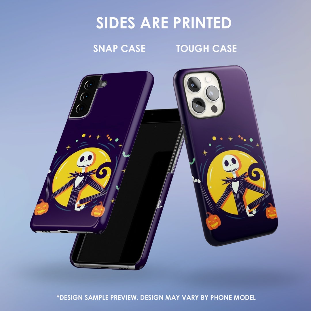 Spooky Cute Snap Case Nightmear Design Tough Case for iPhone 14, 13, 12 ...