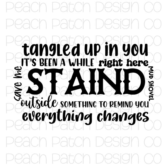 Staind Songs 2 PNG SVG - Etsy