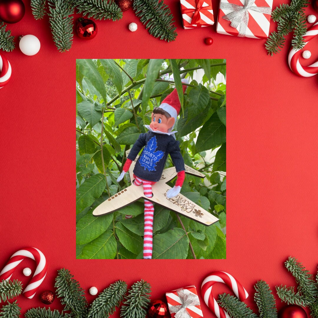 Elf Airplane Christmas Express *DIGITAL FILE* - Etsy
