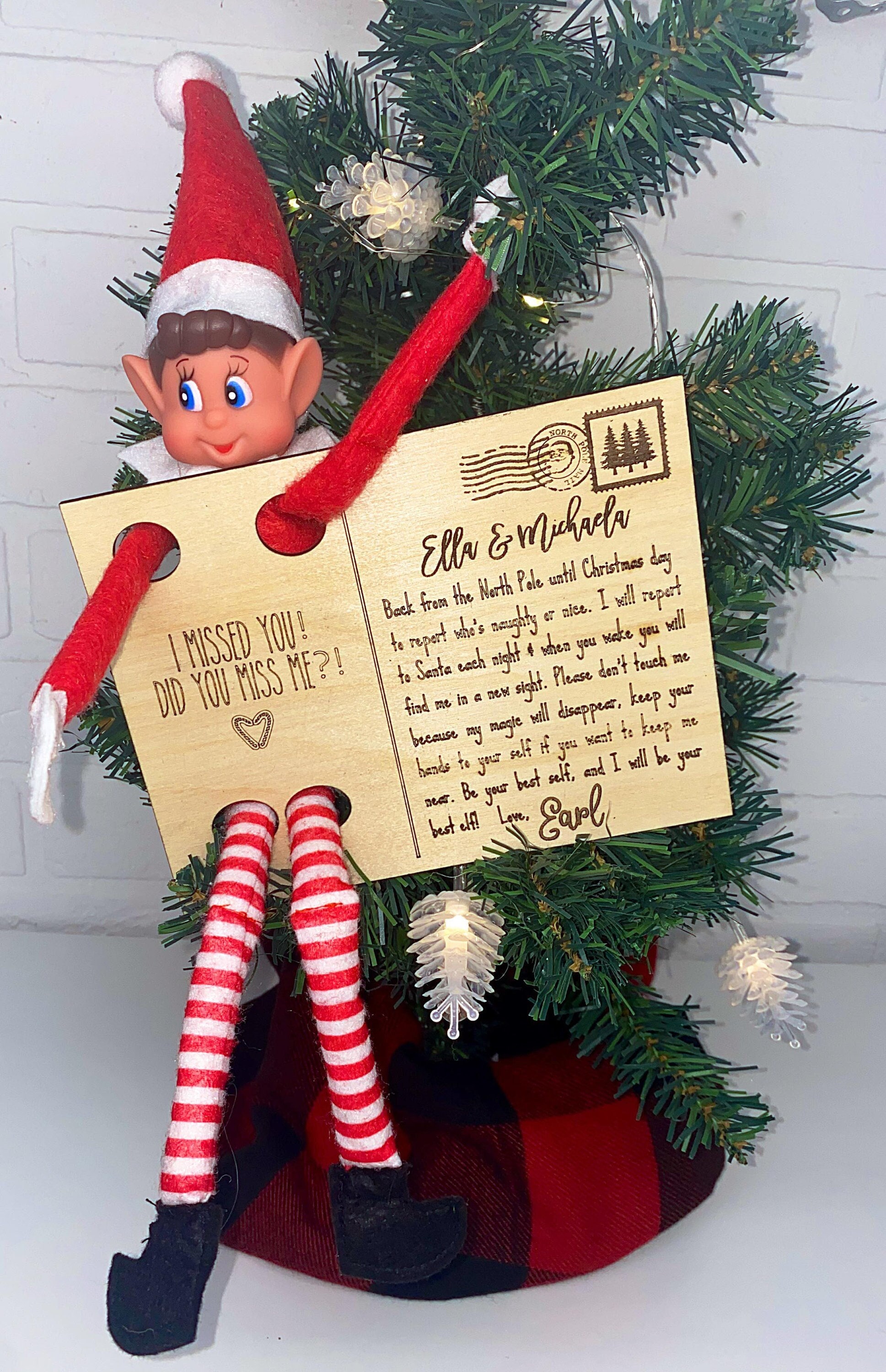 Welcome Back Elf! *DIGITAL FILE ONLY* Sight/site Files Available - Etsy