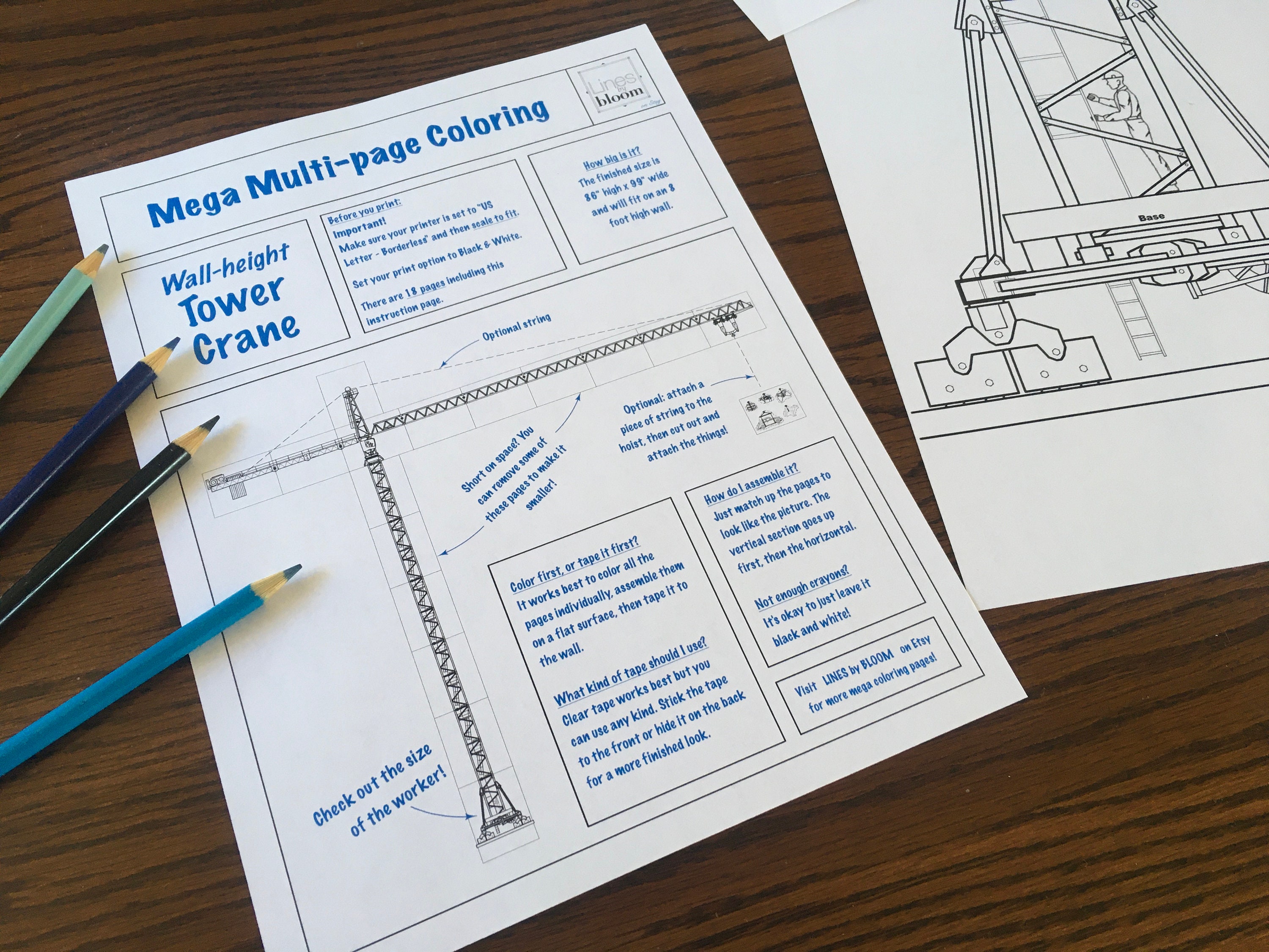 Checker Pieces Coloring Pages
