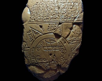 Ancient Map Replica - Etsy