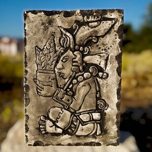 Yum Kaax Tablet / Mayan Tablet Art - Etsy