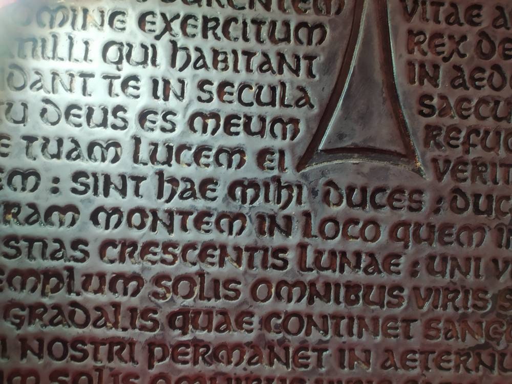 Indiana Jones Grail Tablet Replica Art 1:1 Orijinal Size ( 50x50 Cm) - Etsy