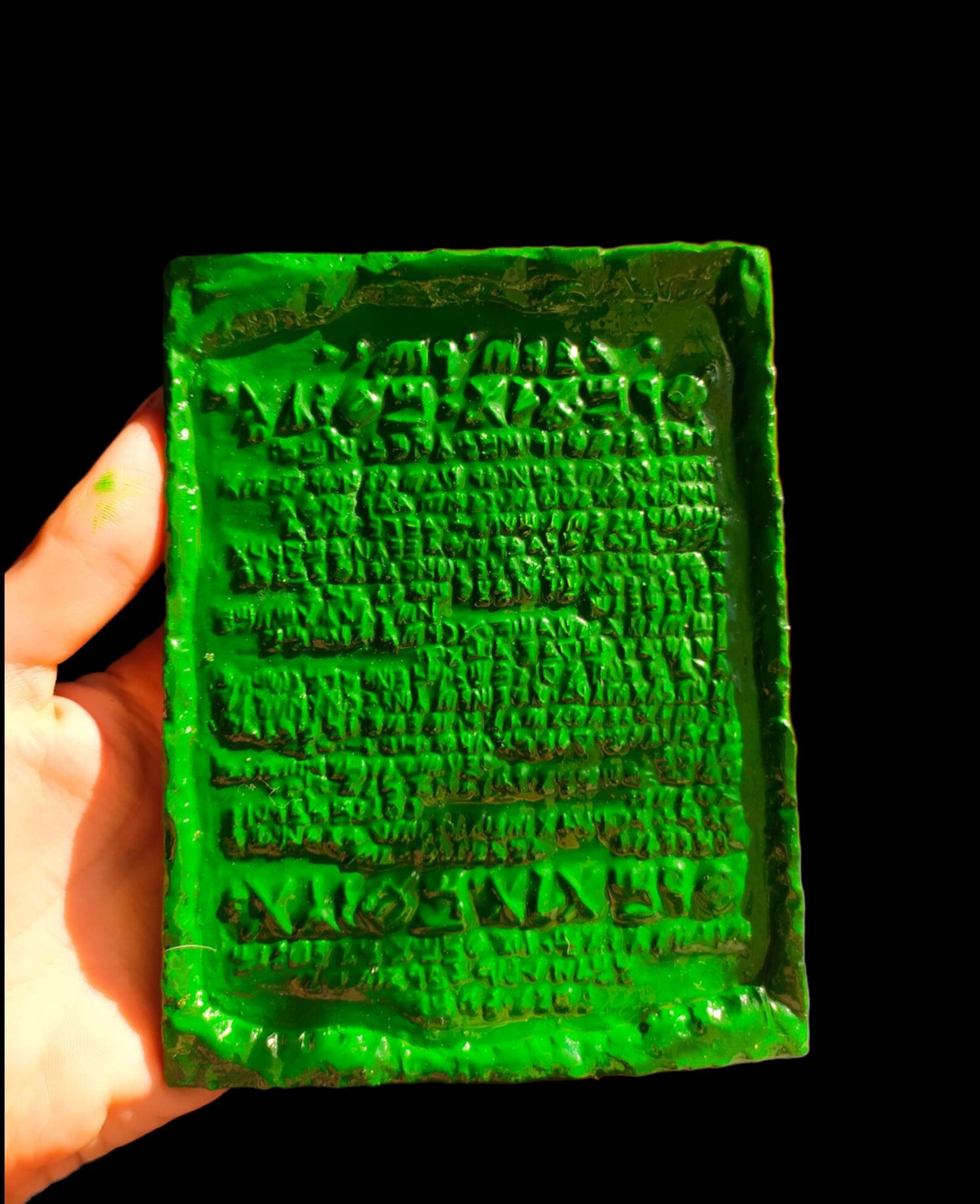 Mini Emerald Tablets of Hermes/thoth/atlantis/book of Thoth - Etsy