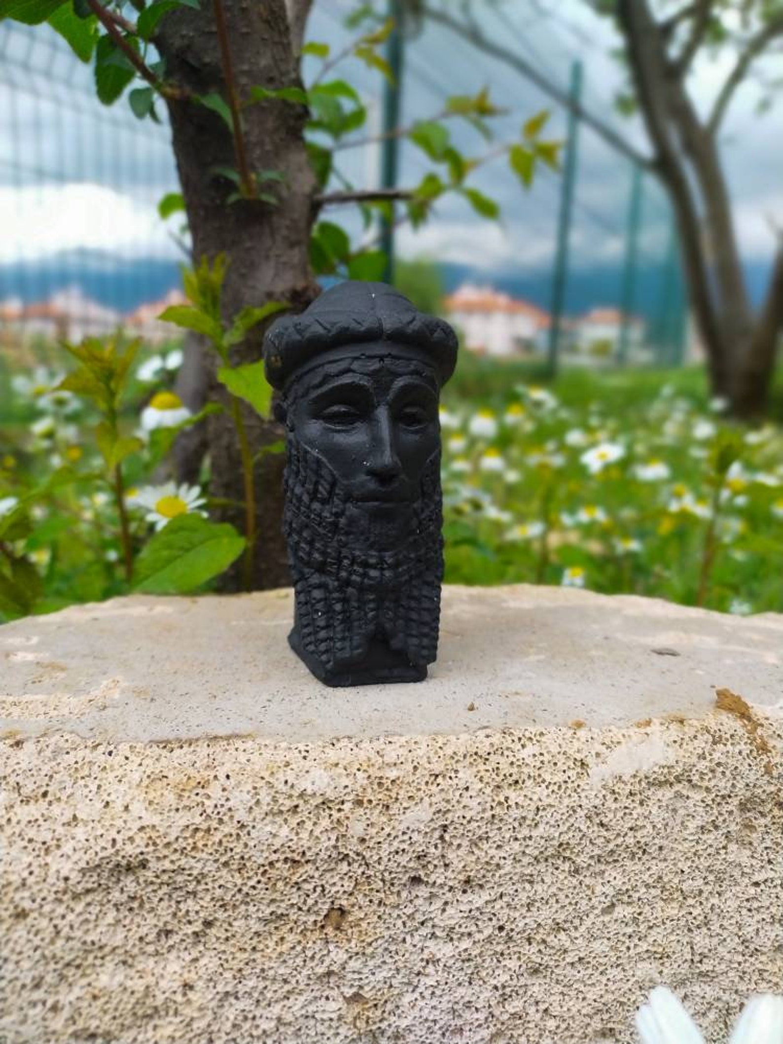 Sargon of Akkad Statue/ King of Akkad Mini Sculpture /sumerian - Etsy ...