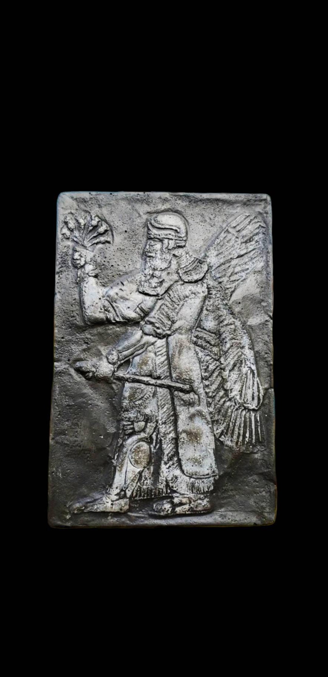 Enki / EA /annunaki Replica Tablet /sumerian Tablet Cuneiform/epic of ...