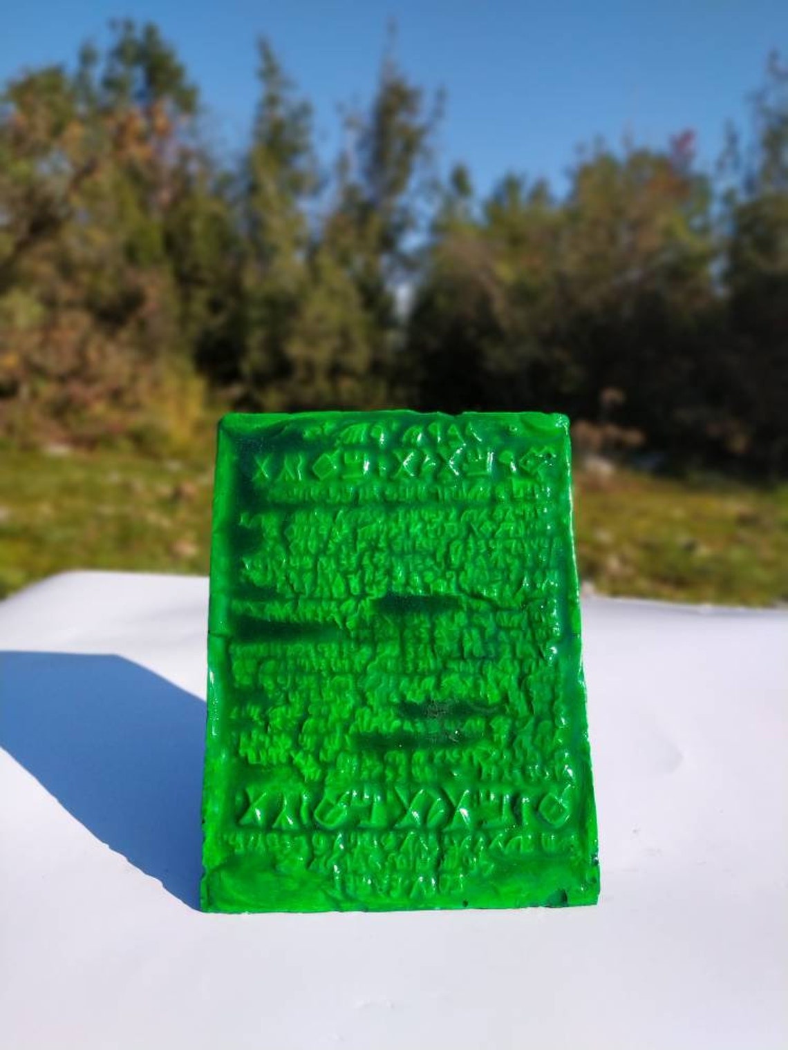 Mini Emerald Tablets of Hermes/thoth/atlantis/book of Thoth - Etsy