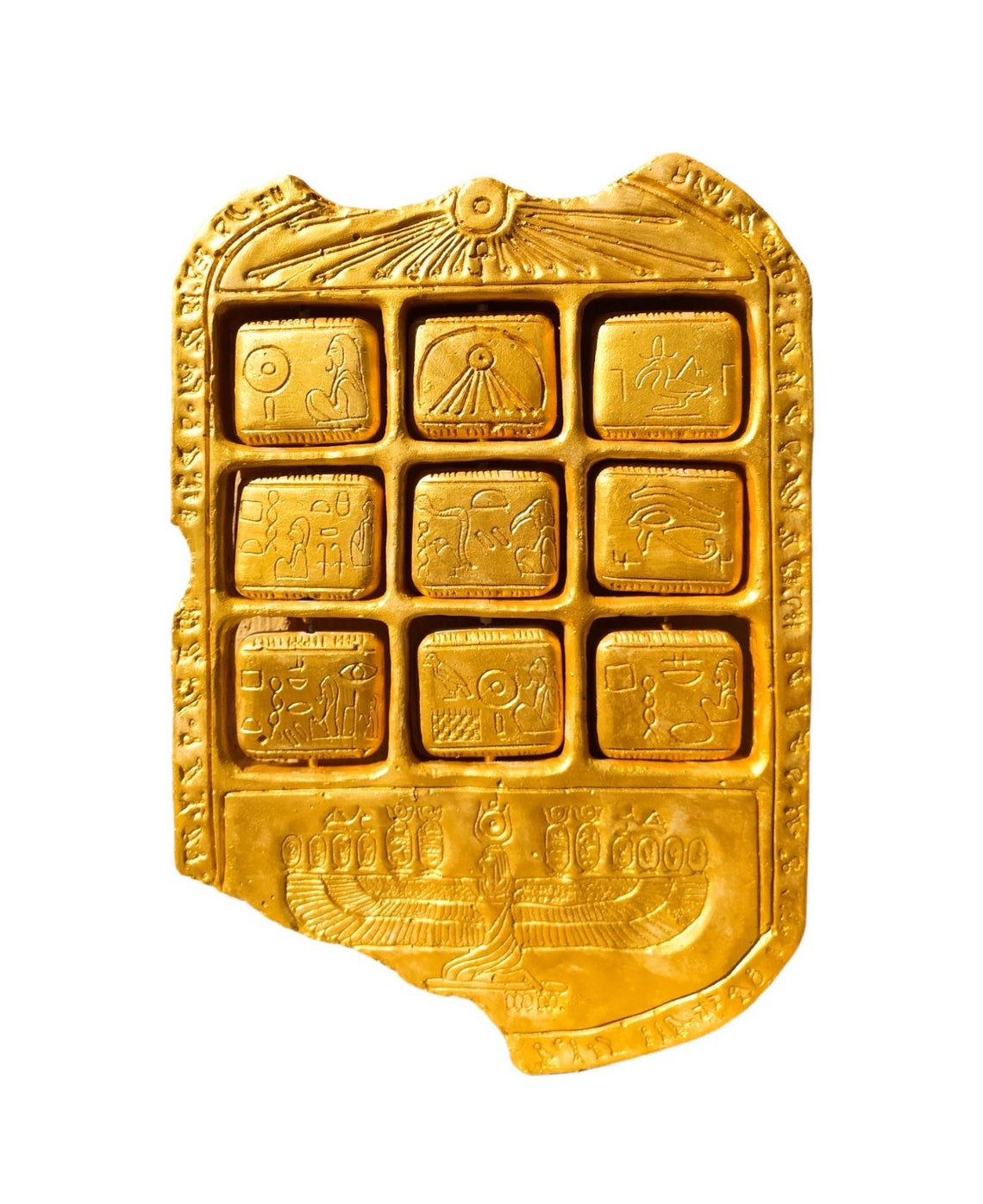 Ahkmenrah Golden Tablet/ Night at the Museum Prop/ Movie - Etsy