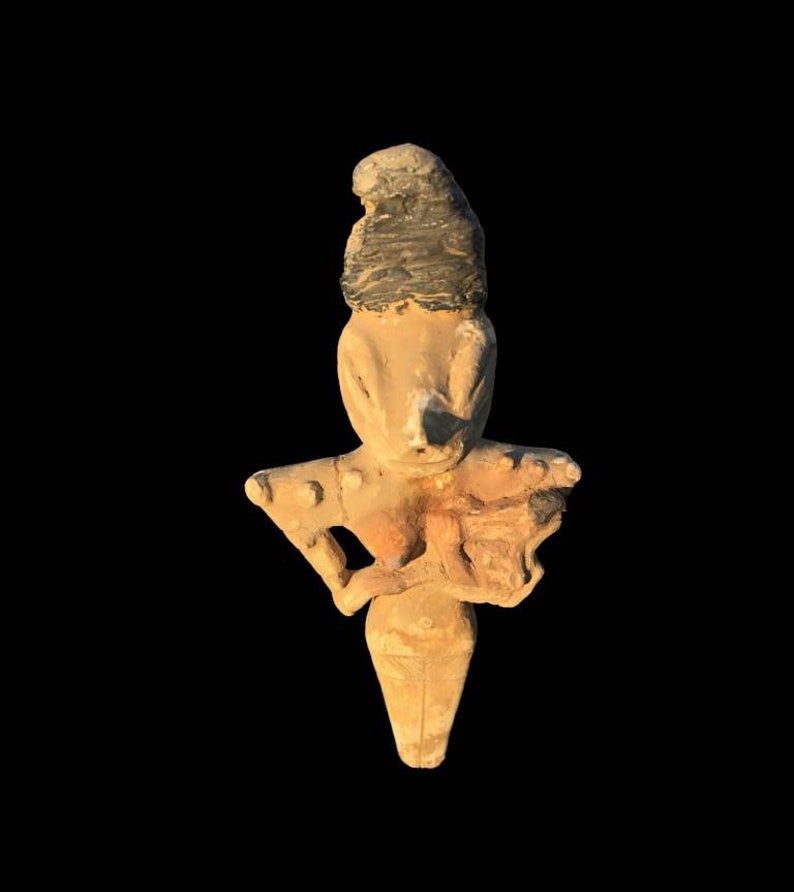 Handmade Ubaid Lizardmen Figurine, Ancient Sumer Reptilian Statue - Etsy