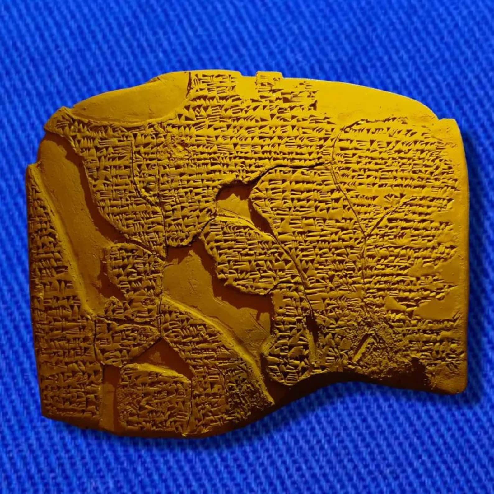 Treaty of Kadesh Tablet / Egyptian Hittite Peace Treaty - Etsy